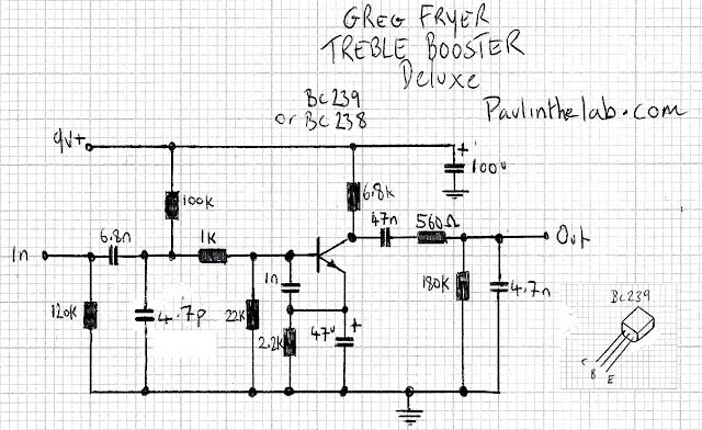 Covington Fireplace Ultra Treble Booster Trace