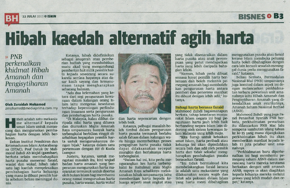 Takaful Pru BSN: Hibah Takaful