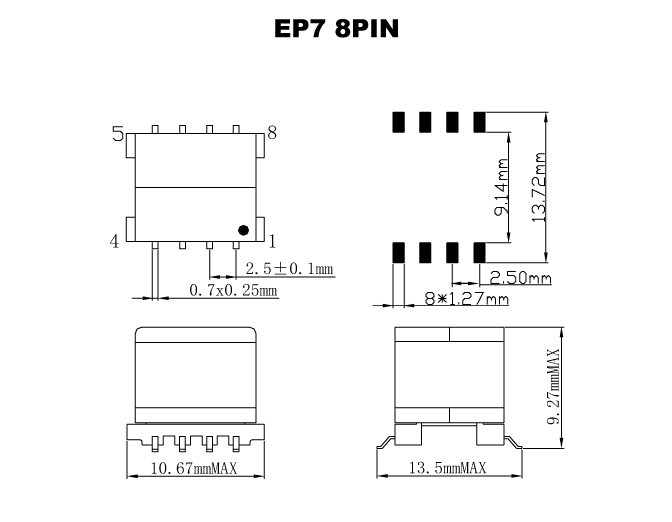 Poe Solution-Lan Filters(PoE)-PoE EP Series 3~27W PoE SMD High ...