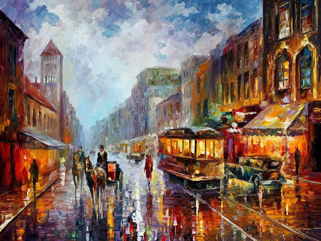47 Lukisan Impressionisme Karya Leonid Afremov