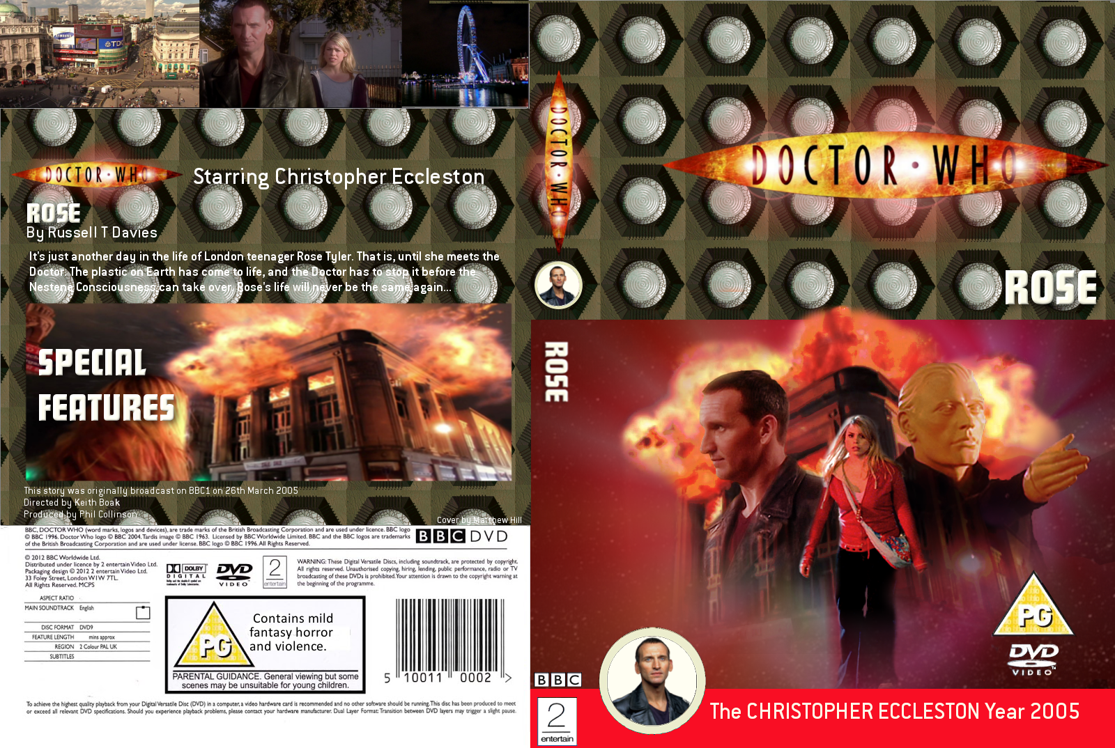 My Doctor Who DVD Covers: Rose: New Template Version