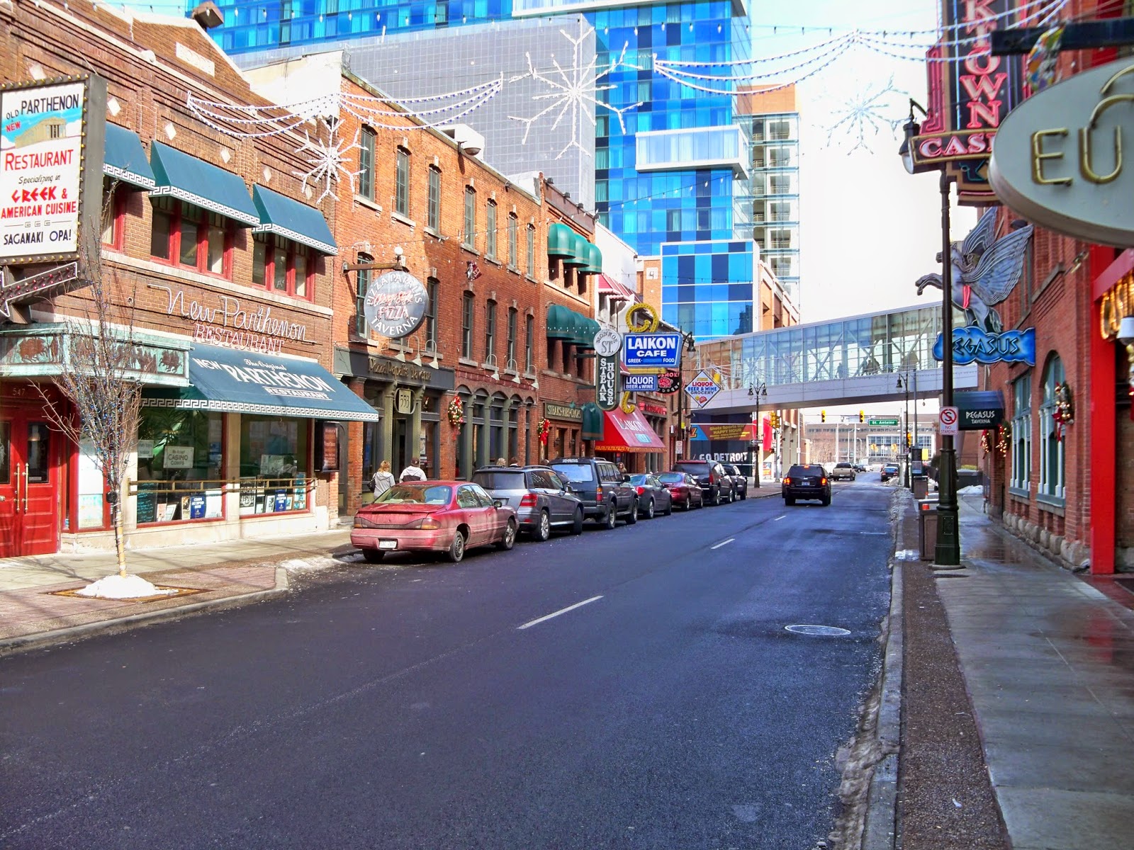 On the Road in Michigan: Detroit's Greektown is losing its ethnic feel