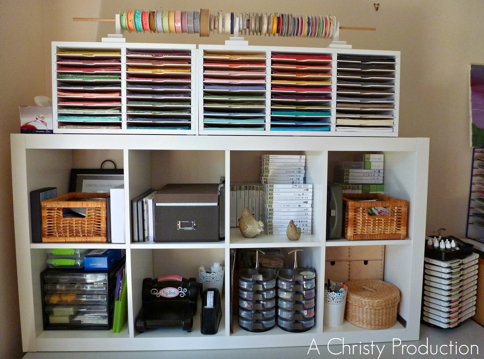 A Christy Production: Project Organise Craft Desk: Complete!