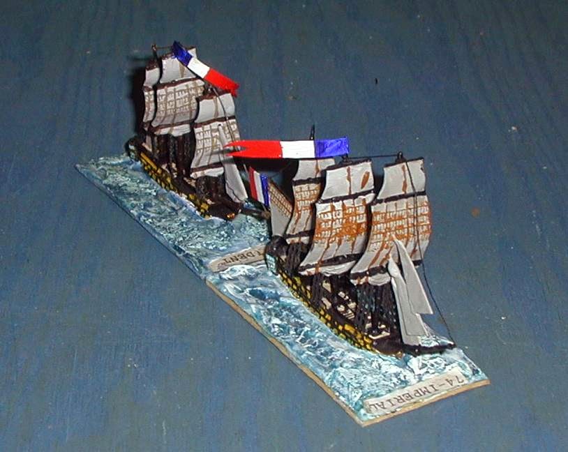 Blunders on the Danube: Napoleonic Sailing Ships - French
