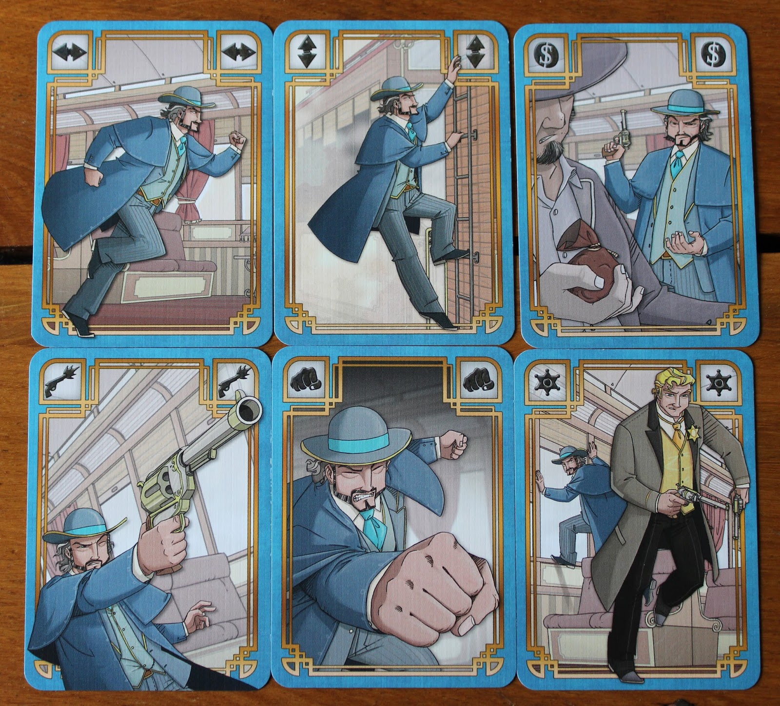 Random Nerdery: Cardboard - Colt Express board game review