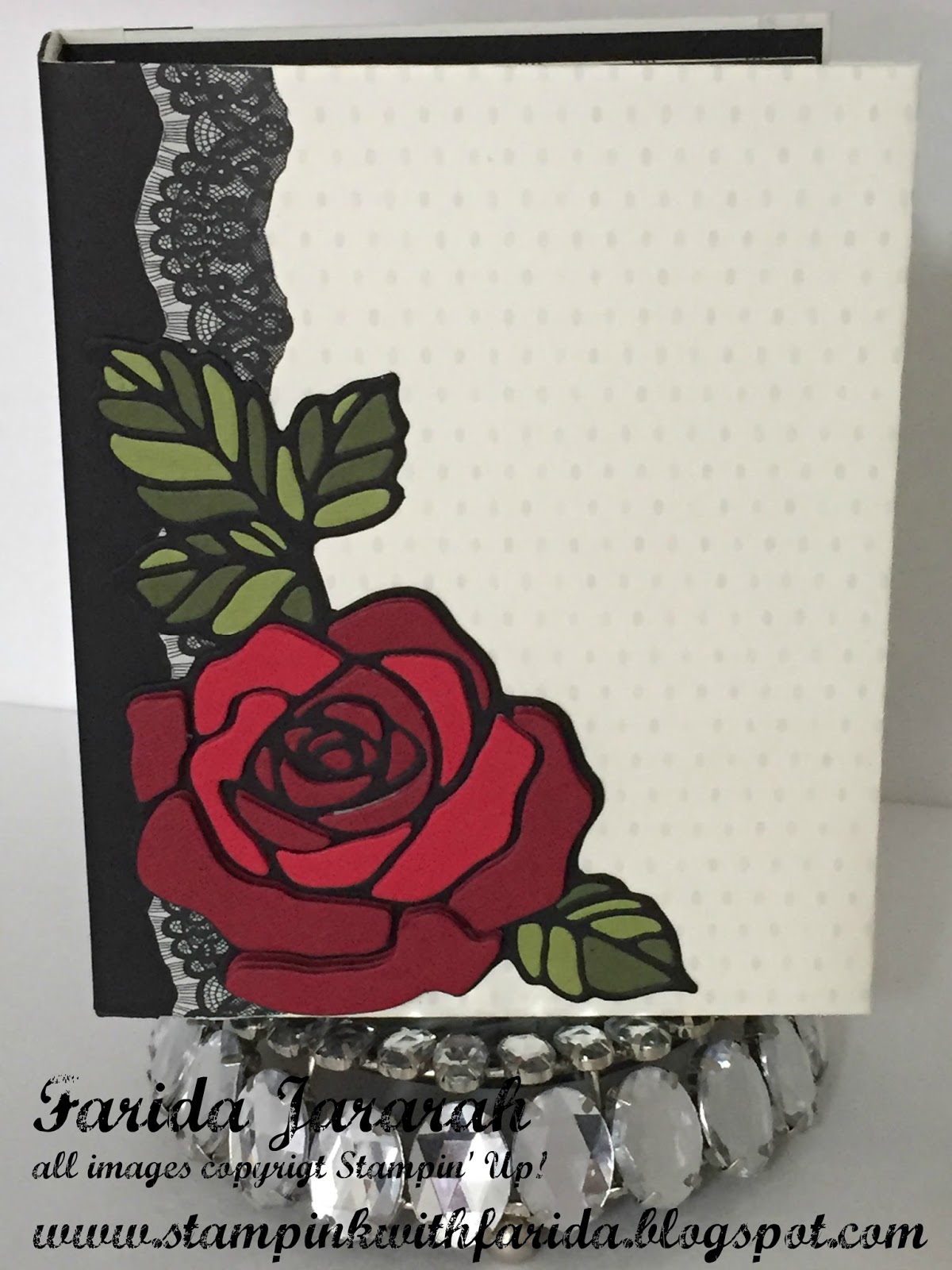 Stampink With Farida: 3D Rose & Inlay Techniques