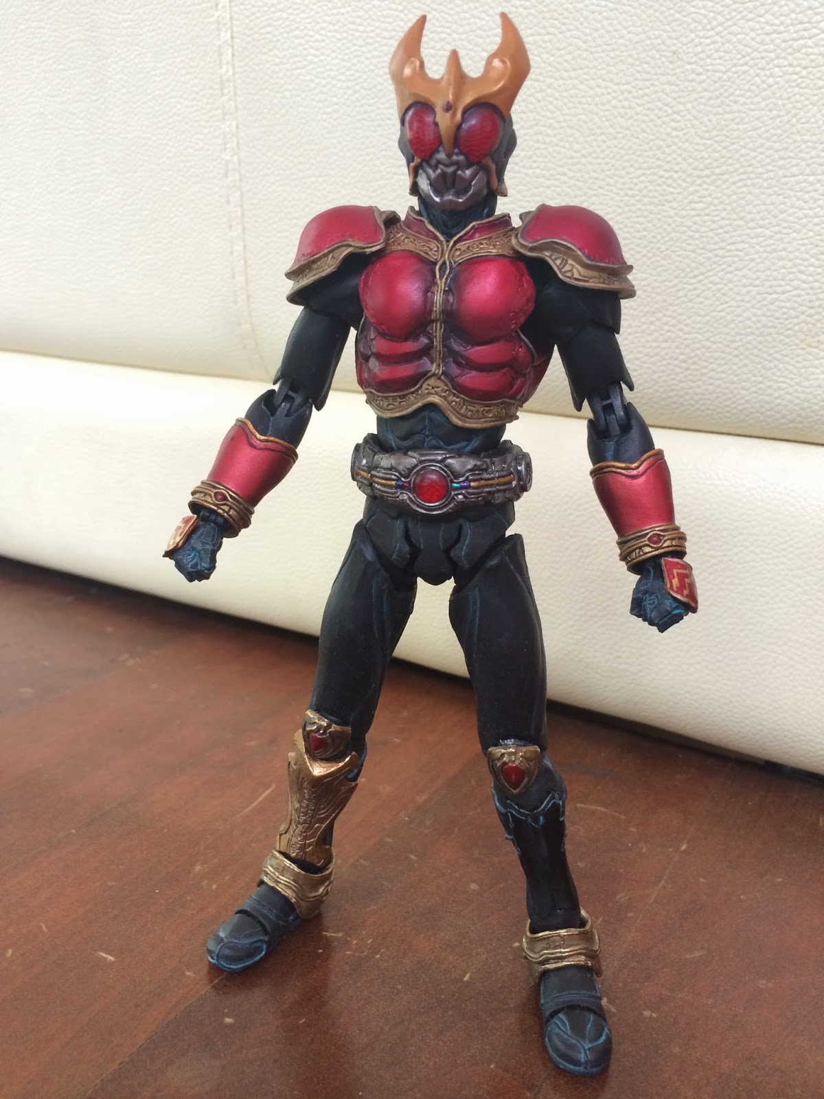 Kamen Rider World: Tutorial Custom SIC Kuuga Rising Mighty Form