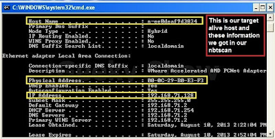 How to use nbtscan in kali linux - Hack The Knox