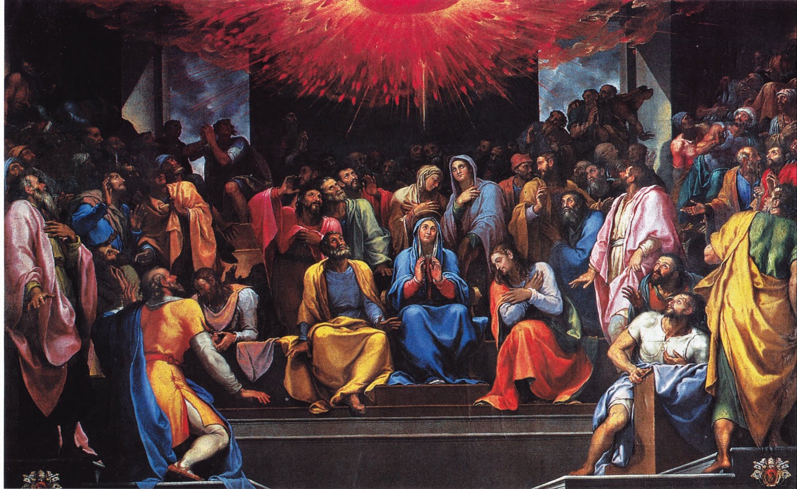 Under Her Starry Mantle: Rosary Reflections ~ The Descent of the Holy ...