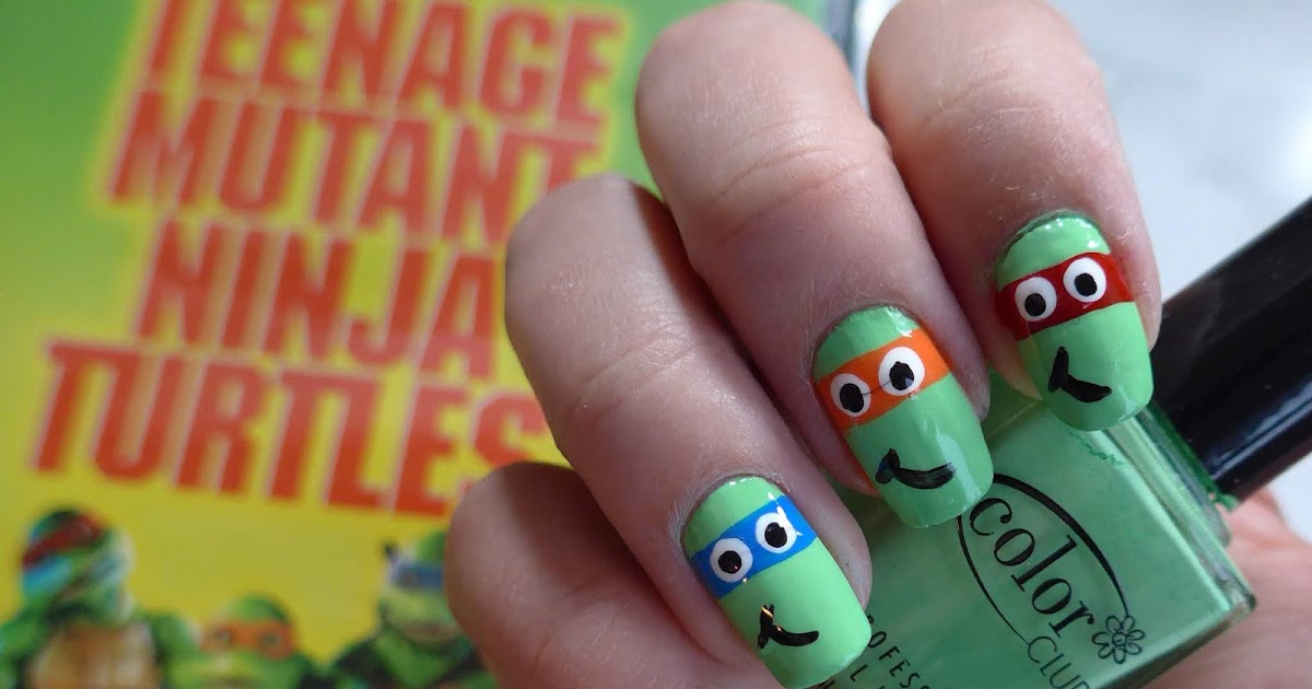 Manicure Monday - Teenage Mutant Ninja Turtle Nail Art! | See the World ...