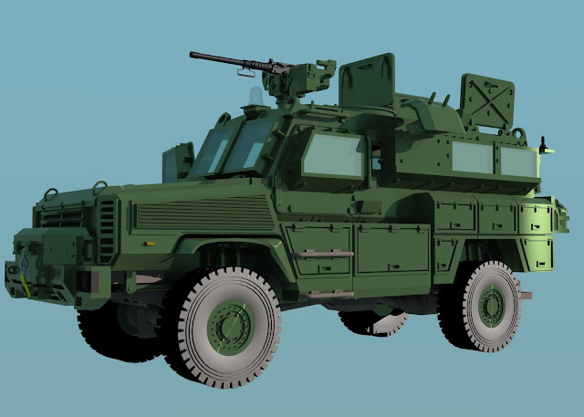 EVOLUTION DESIGNES: RG-31 MK5E RENDERS Y CATALOGO MARZO 2018