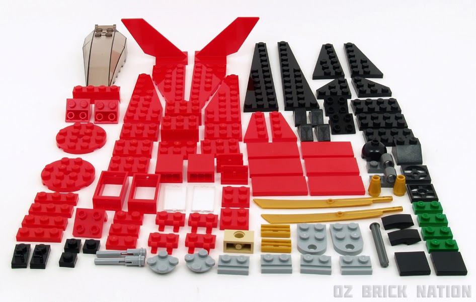Oz Brick Nation: LEGO Ninjago 70721: Kai Fighter Review