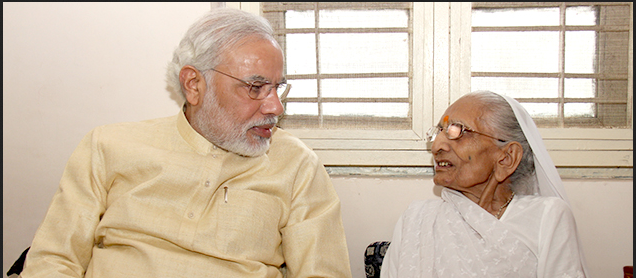 Fact Check Video of a PM Modi’s 97-year old mother Heeraben Modi ...