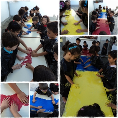 O JARDIM DA NOSSA INFÂNCIA: A alegria às cores...