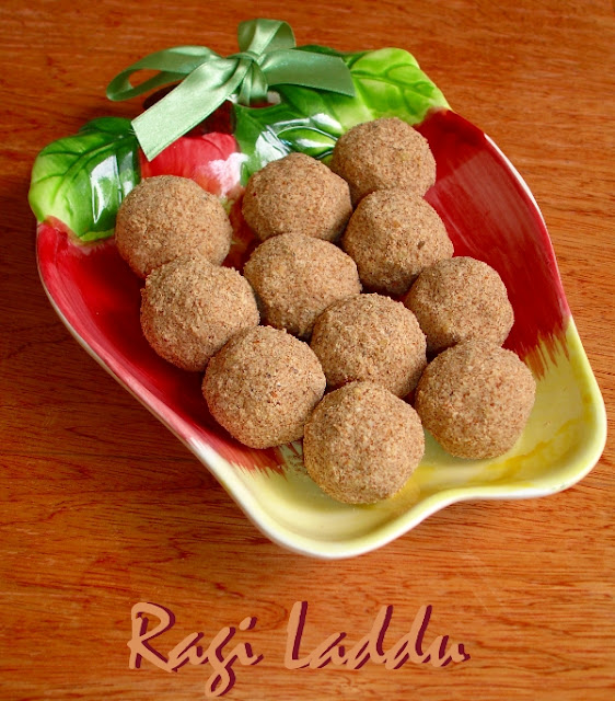 Veggie Platter: Easy & Quick Ragi Laddus