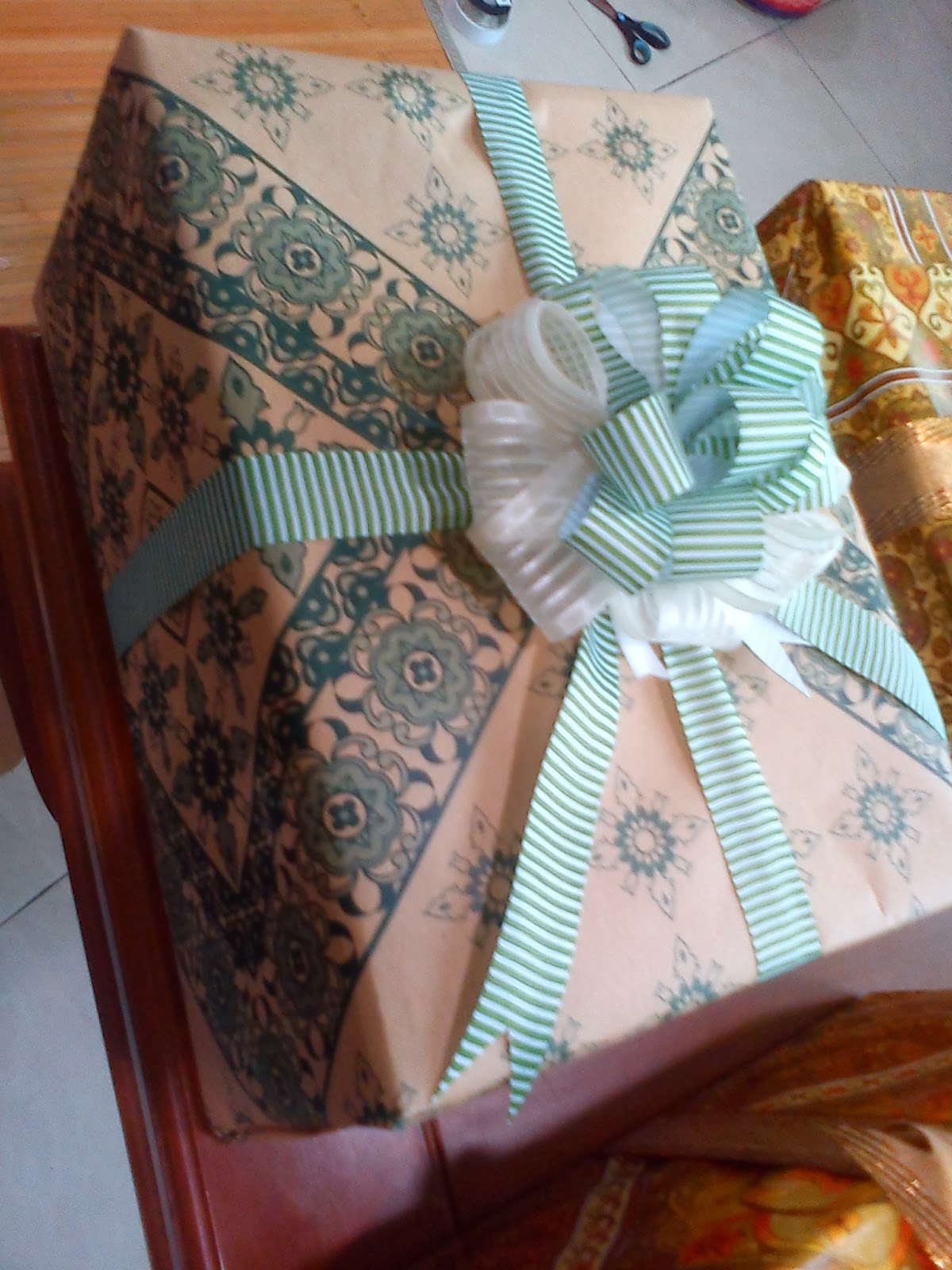 Helwani Restu: Bungkusan dan Ikatan Riben Pada Hadiah