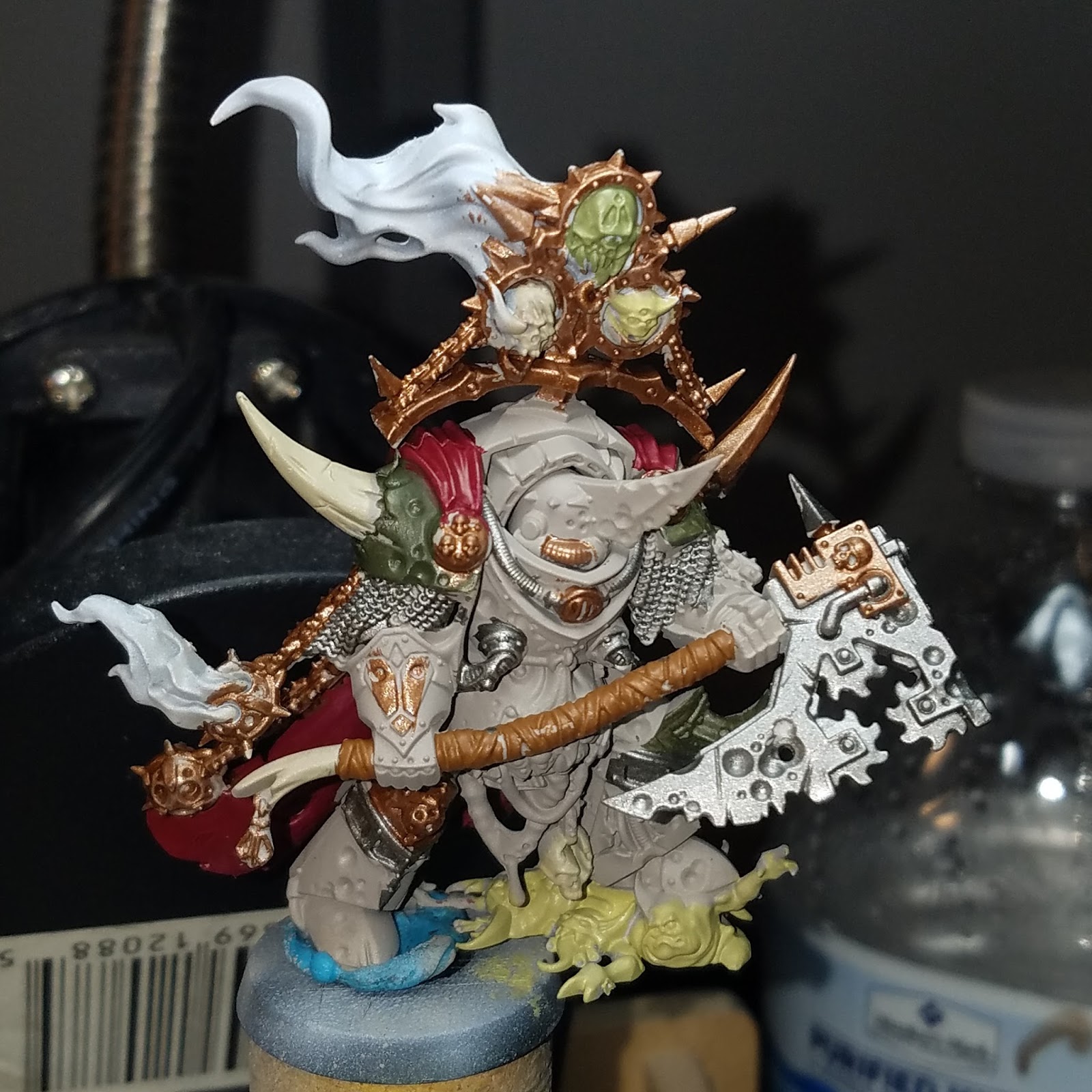 Eating Paint since 1986!: Warhammer 40k Death Guard – Characters Tutorial