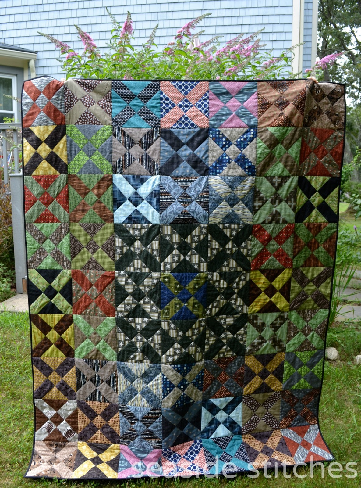 Seaside Stitches: Old Italian Quilt