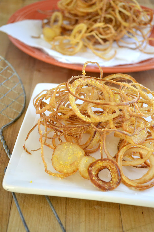 Shoestring Onion Rings | The View from Great Island