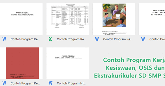 Contoh Program Kerja Humas SMA/ SMK/ MA Terbaru 2016/2017 - Belajar Bersama