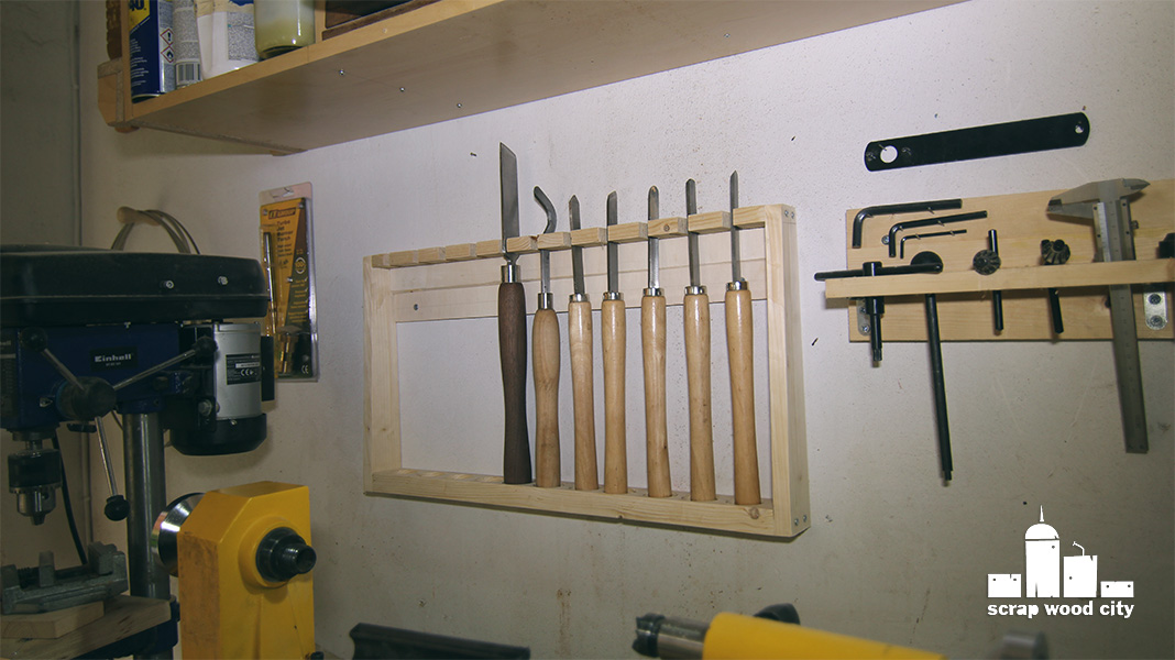 Wood Lathe Tool Rack