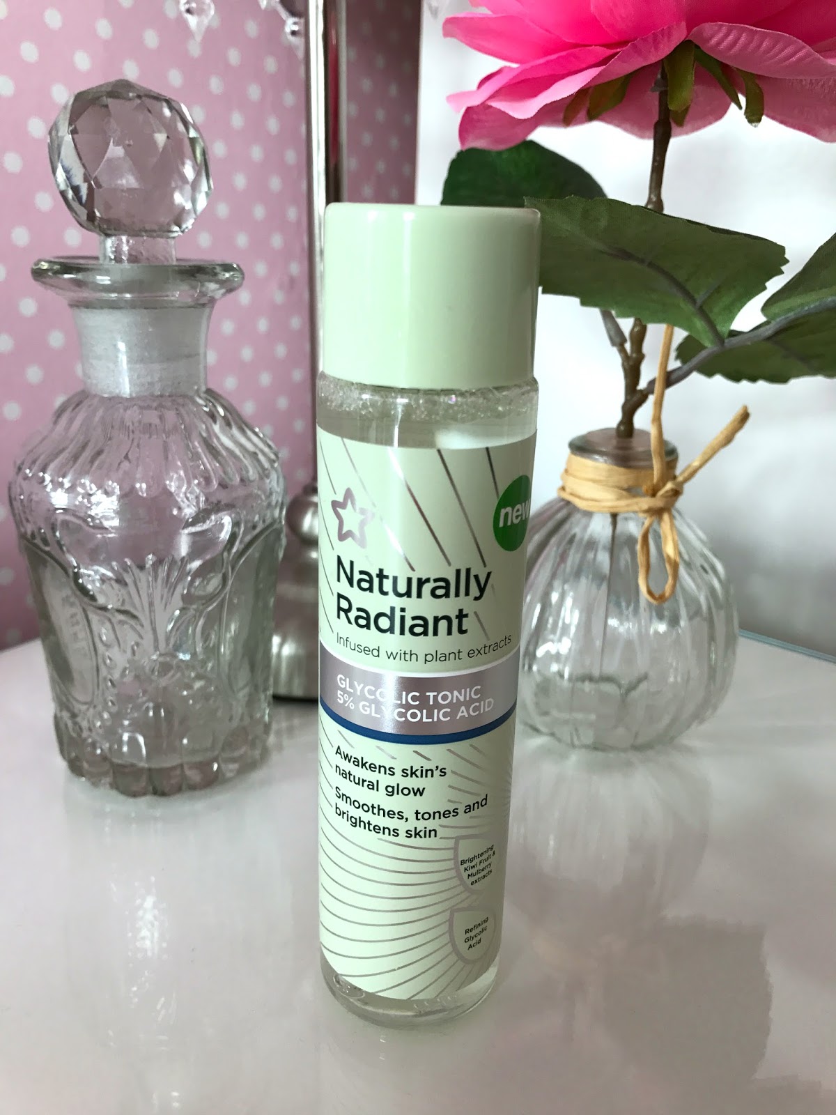 Superdrug Naturally Radiant Glycolic Toner | Mammaful Zo: Beauty, Life ...