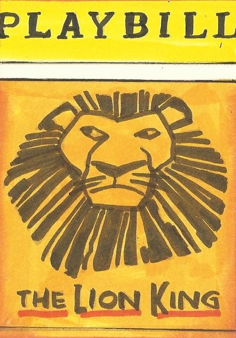 My new passion! Artist Trading Cards (ATC)!: Broadway Playbill