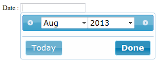 Develop For Fun: jQuery-UI Datepicker: Month and Year selector and the 'Done' button issue