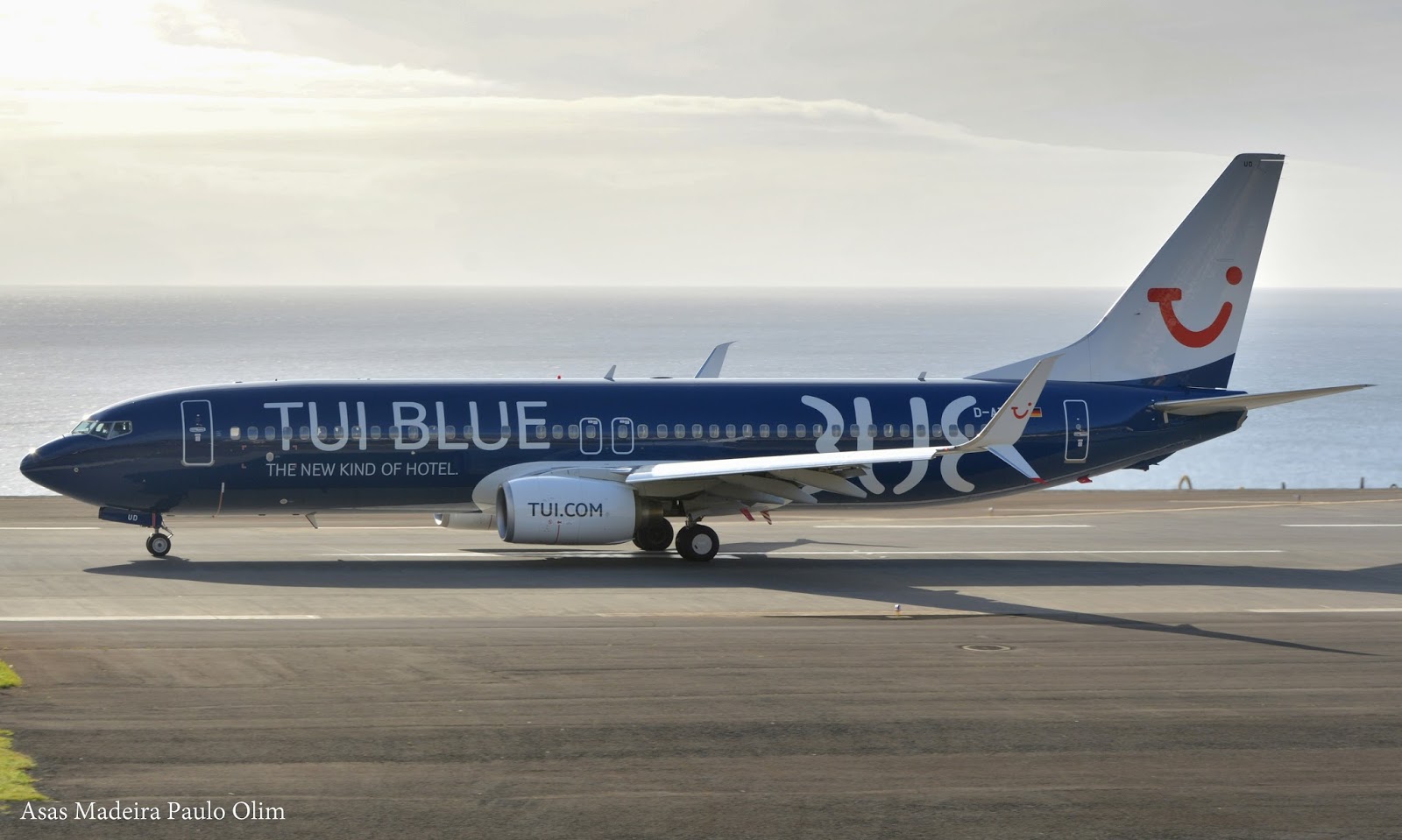 Asas Madeira: Special livery TUI BLUE