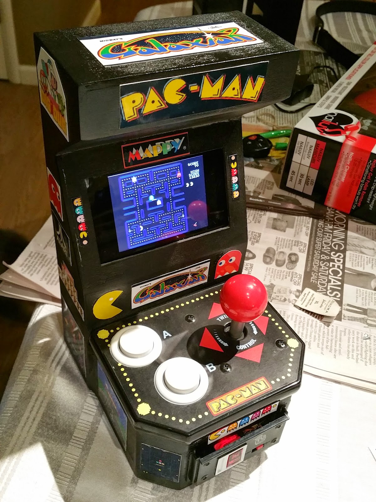 Homemade DIY Mini Arcade (version 2) |Code Social