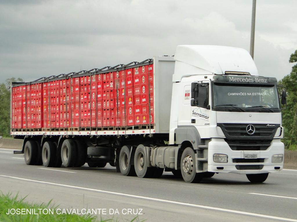 CAMINHÕES NA ESTRADA: Mercedes-Benz Axor 2540