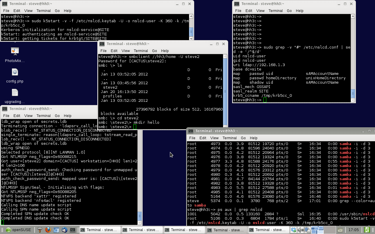 linuxcb: nslcd: Angles and Attributes