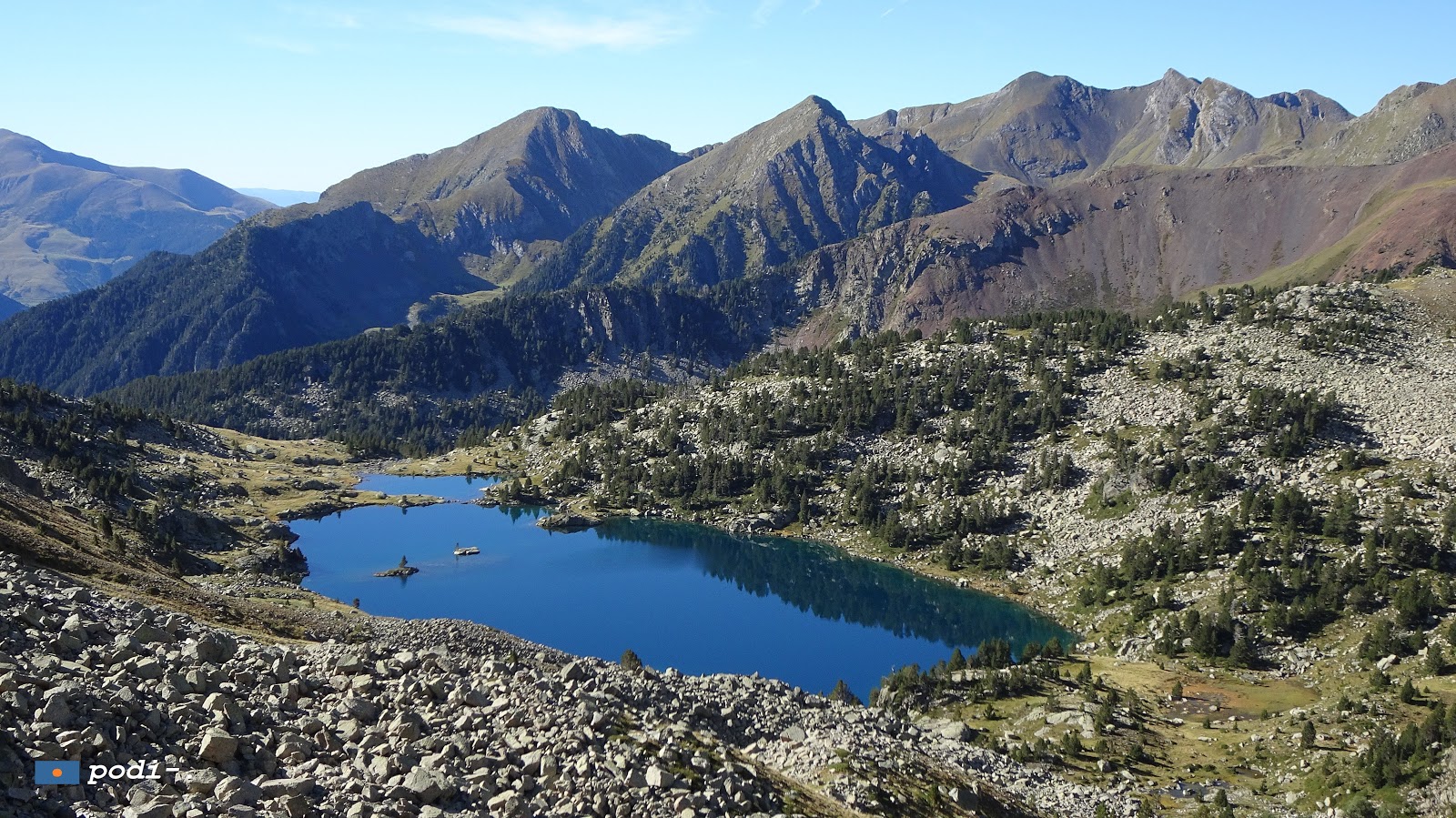 podi és podi: Estany Gémena de Baix i Congost de Mont-Rebei