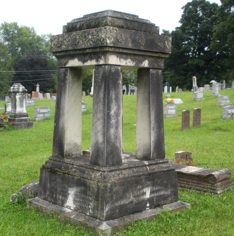 Engraved: : Canopy Gravestones: Architecture in the Cemetery