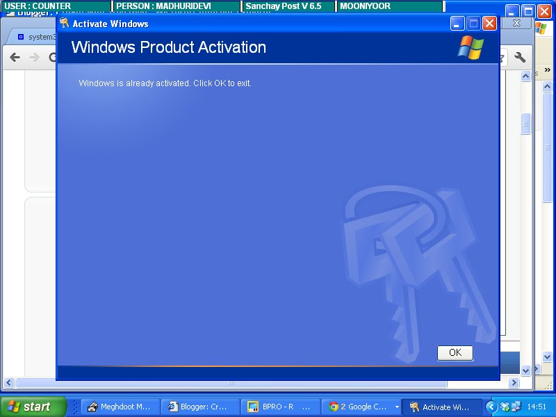 SA TIRUR: How to Check Your Windows Xp Is Activated