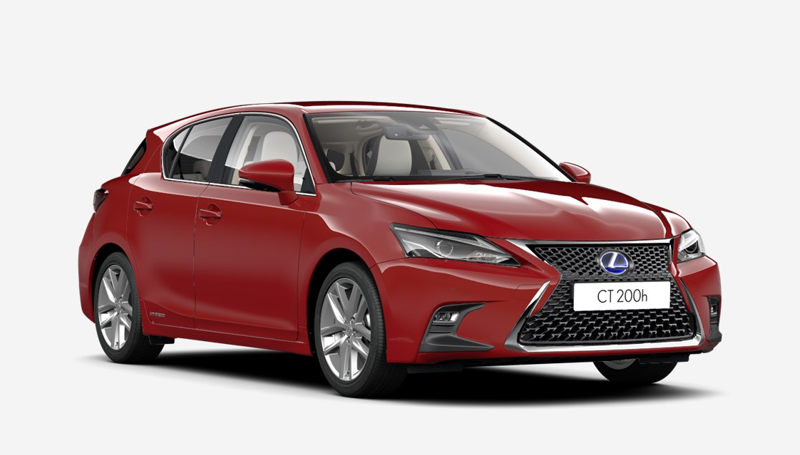 Lexus CT 200h Restylée (2017 à 2020) - Couleurs, code peinture