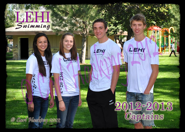Lehi High School Swim Team Portraits