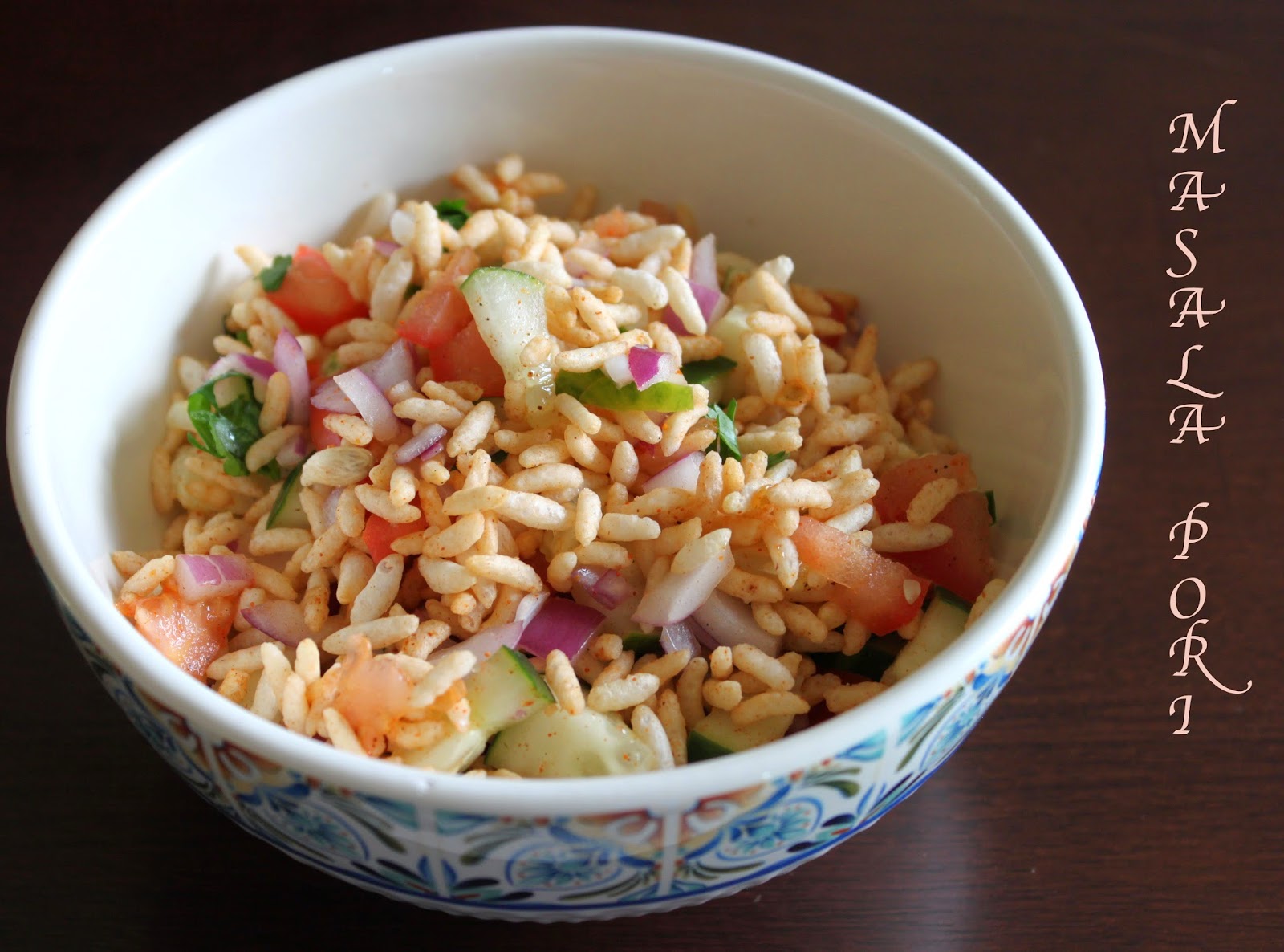 A Tribute to Cooking: Masala Pori / Spicy Puffed Rice Salad