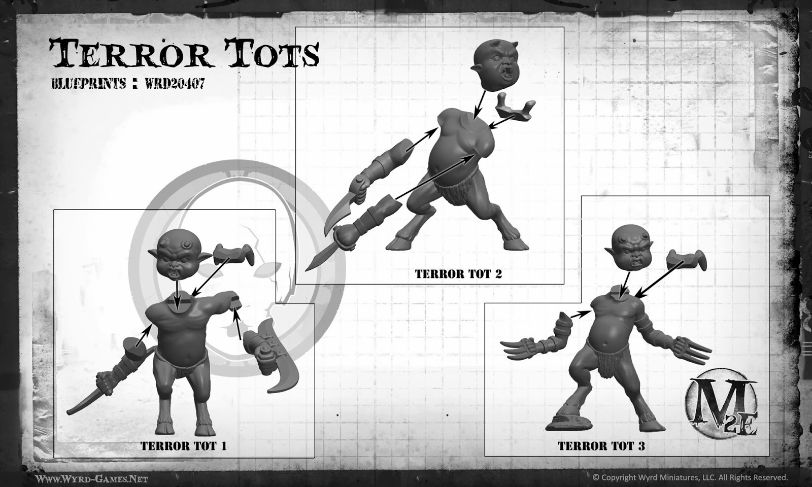 GMorts Chaotica: Malifaux 2nd Edition Assembly Instructions