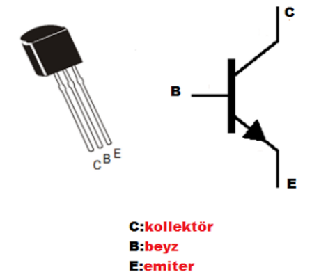 Bc237 Transistör To-92 Bjt Npn