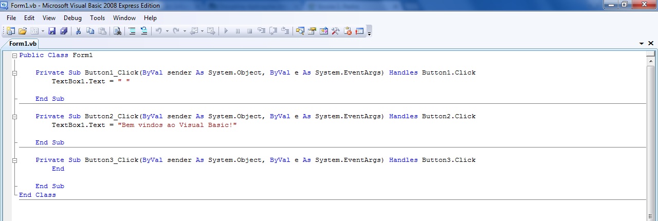 Aplicações Informáticas B: Introdução ao programa Visual Basic Aplicações Informáticas B: Introdução ao programa Visual Basic