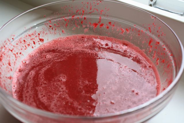 Dollop of Cream: loganberry vinegar