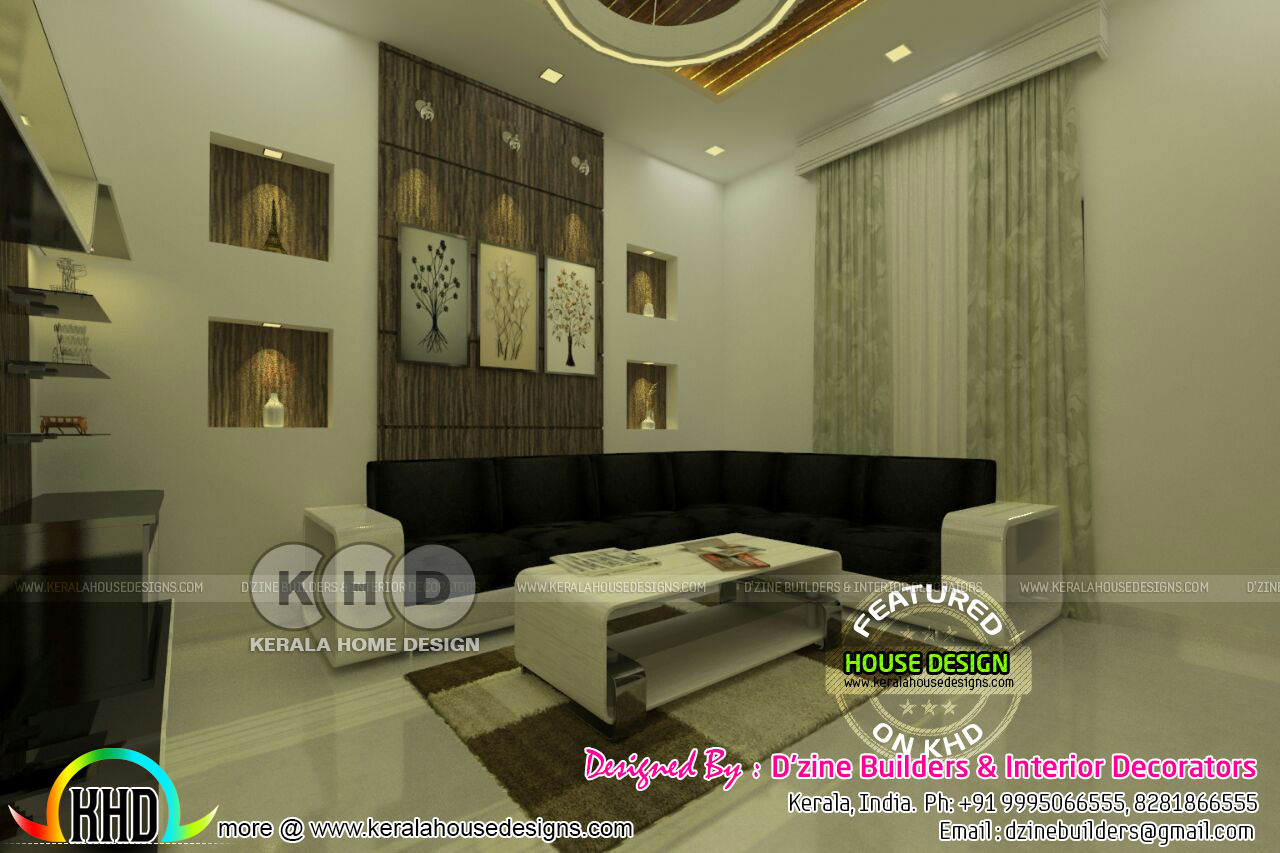 House and interior designs by D'zine Builders & Interior Decorators ...