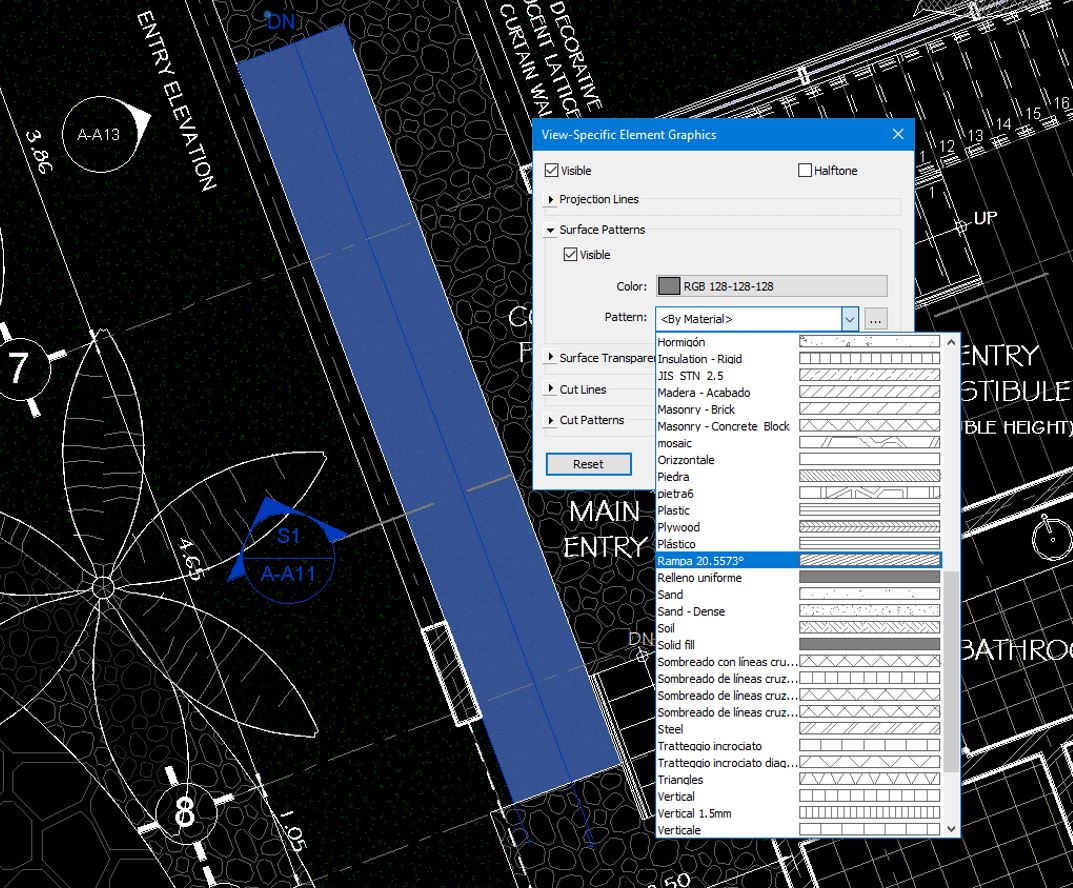 REVIT WINDSURFER: SURFACE PATTERNS FOR RAMPS IN REVIT