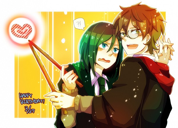 THÁNH ĐỊA CỦA MIN MIN: [Gallery yaoi] Harry Potter (James x Severus) 01