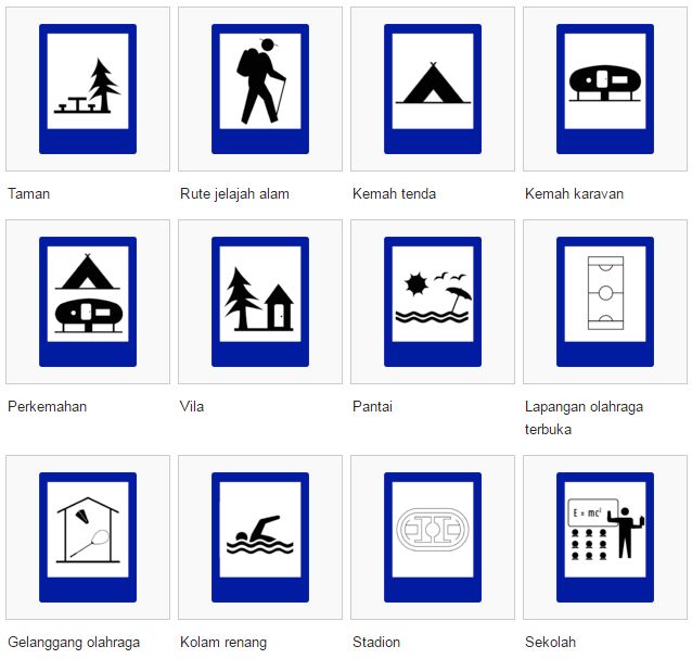 PeJe Elementary School Site's: Rambu lalu lintas