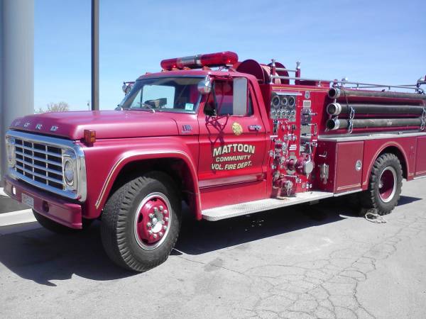 1975 Ford F750 Howe Fire Engine - Classic Truck