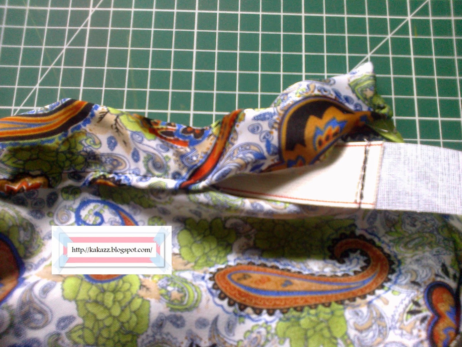 cik azz: Cara nak ambil ukuran dan buat getah pinggang jenis separuh ...