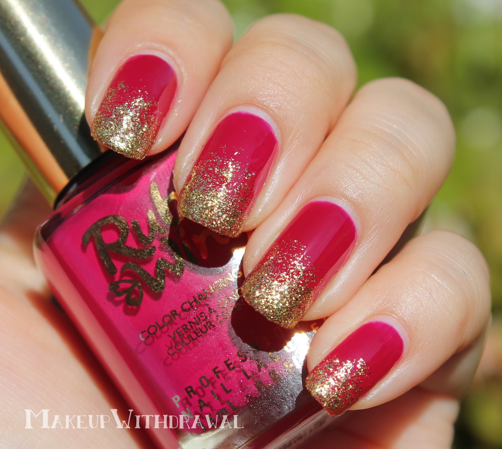 Ruby Wing Poppy & Sunflower Manicure, Review | Makeup Withdrawal