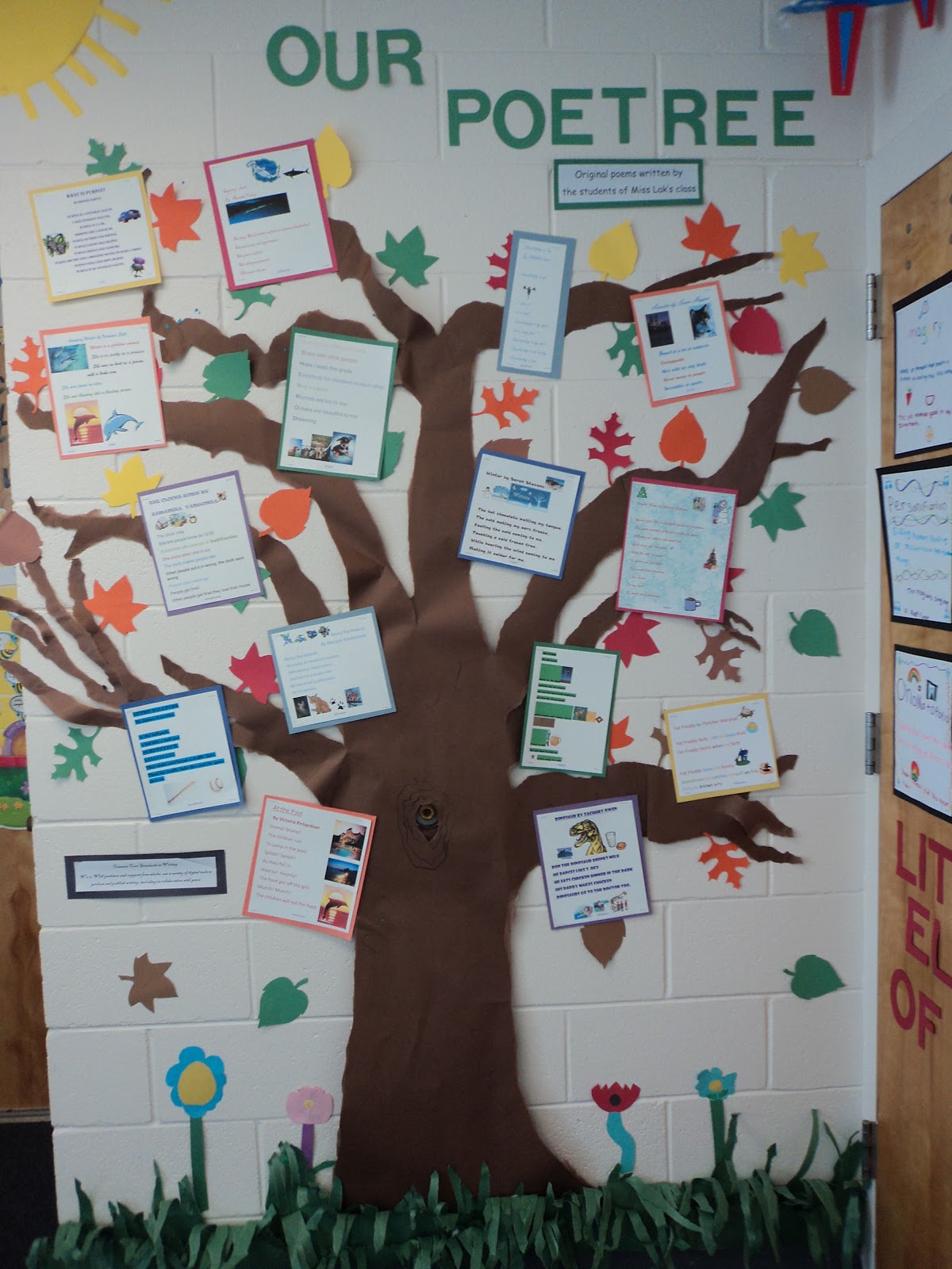 Second Grade in LAK Airways: Poetry Cafe